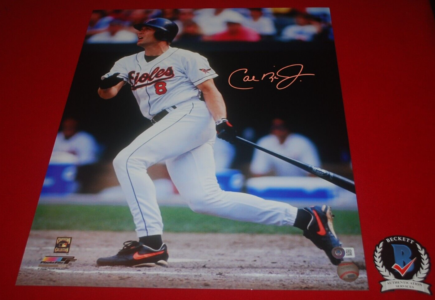 Cal Ripken Jr. Autographed Memorabilia | Signed Photo, Jersey ...