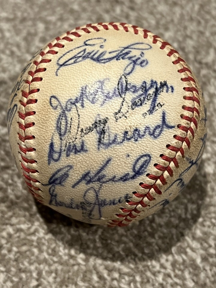 1964 OKLAHOMA 89ers HOUSTON COLT 45s AAA MILB VTG TEAM SIGNED BASEBALL ...