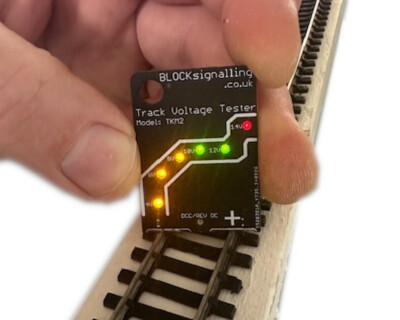 BLOCKsignalling TKM2 DC & DCC Track Voltage Tester (N,HO, OO, S, TT ...