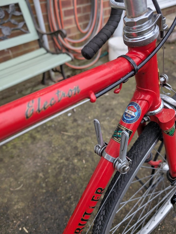 Vintage Beautiful Claud Butler Electron Touring Bicycle 22" Reynolds ...
