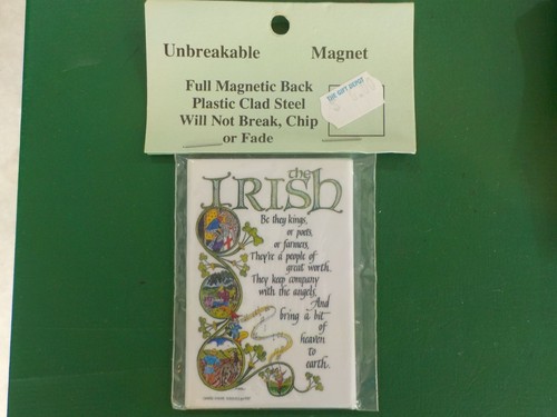 "THE IRISH" Unbreakable Fridge Magnet (CL 129) | eBay