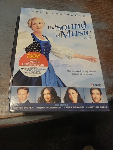The Sound of Music Live! DVD, Carrie Underwood Laura Benanti Christian ...
