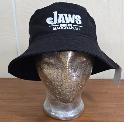 Jaws Surf Co. Maui-Hawaii Black Adult Bucket Hat NEW | eBay