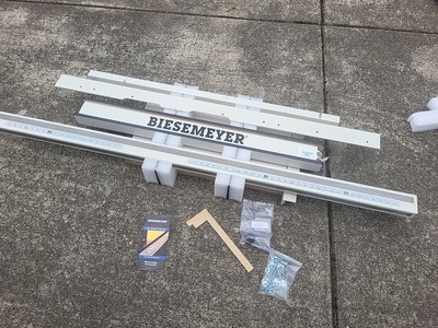New Biesemeyer Table Saw T-Square Fence System COMPLETE Fits 922124 ...