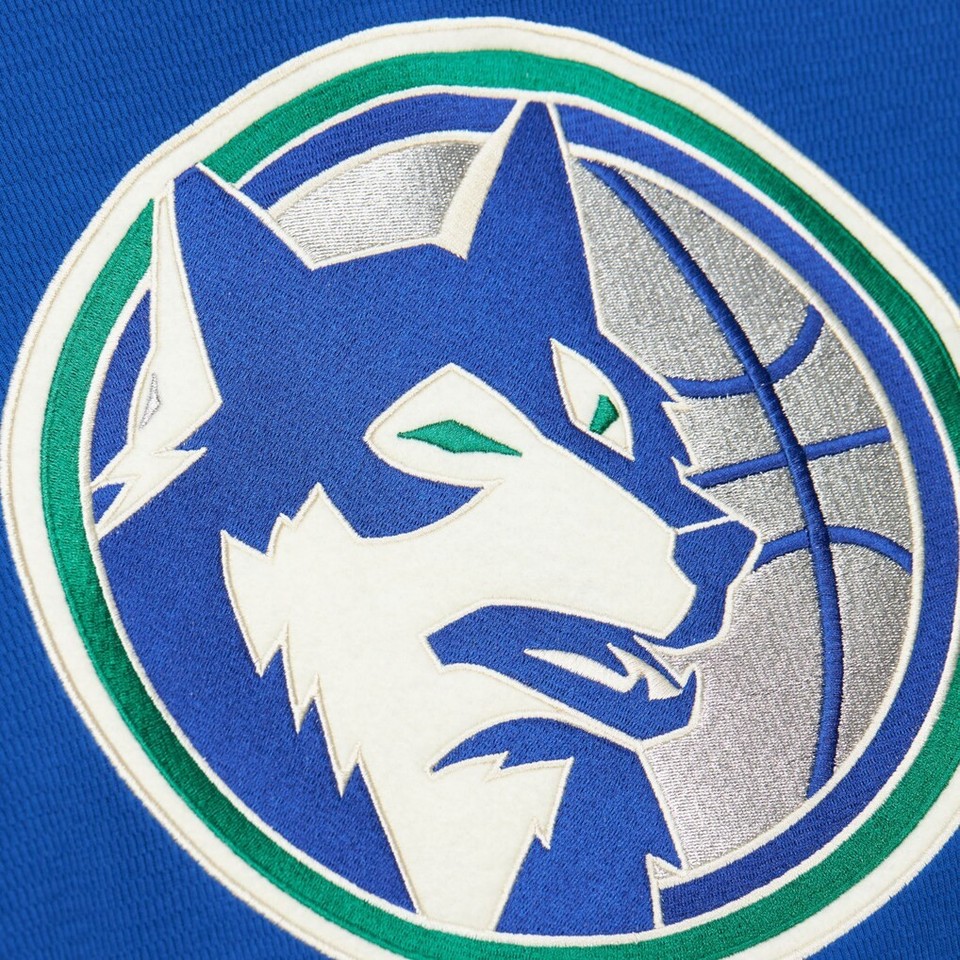 Men's Royal Minnesota Timberwolves Vintage Logo Thermal Lightweight ...