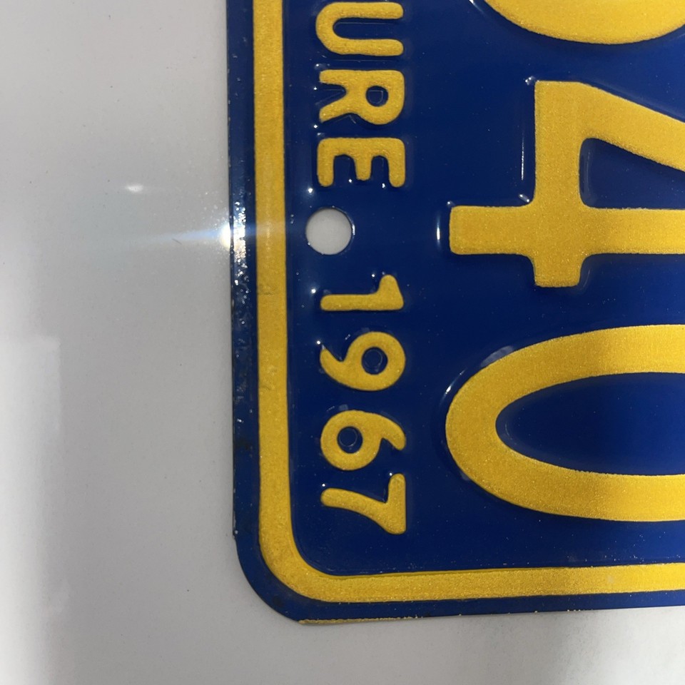 1966 1967 Alaska License Plate Pair 98540 Totem Pole | eBay