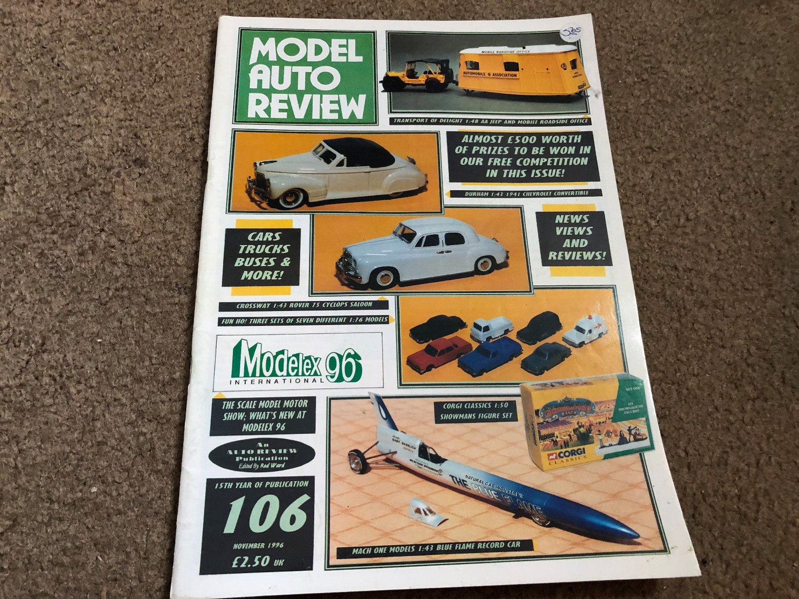 NOV 1996 MODEL AUTO REVIEW car model magazine | eBay