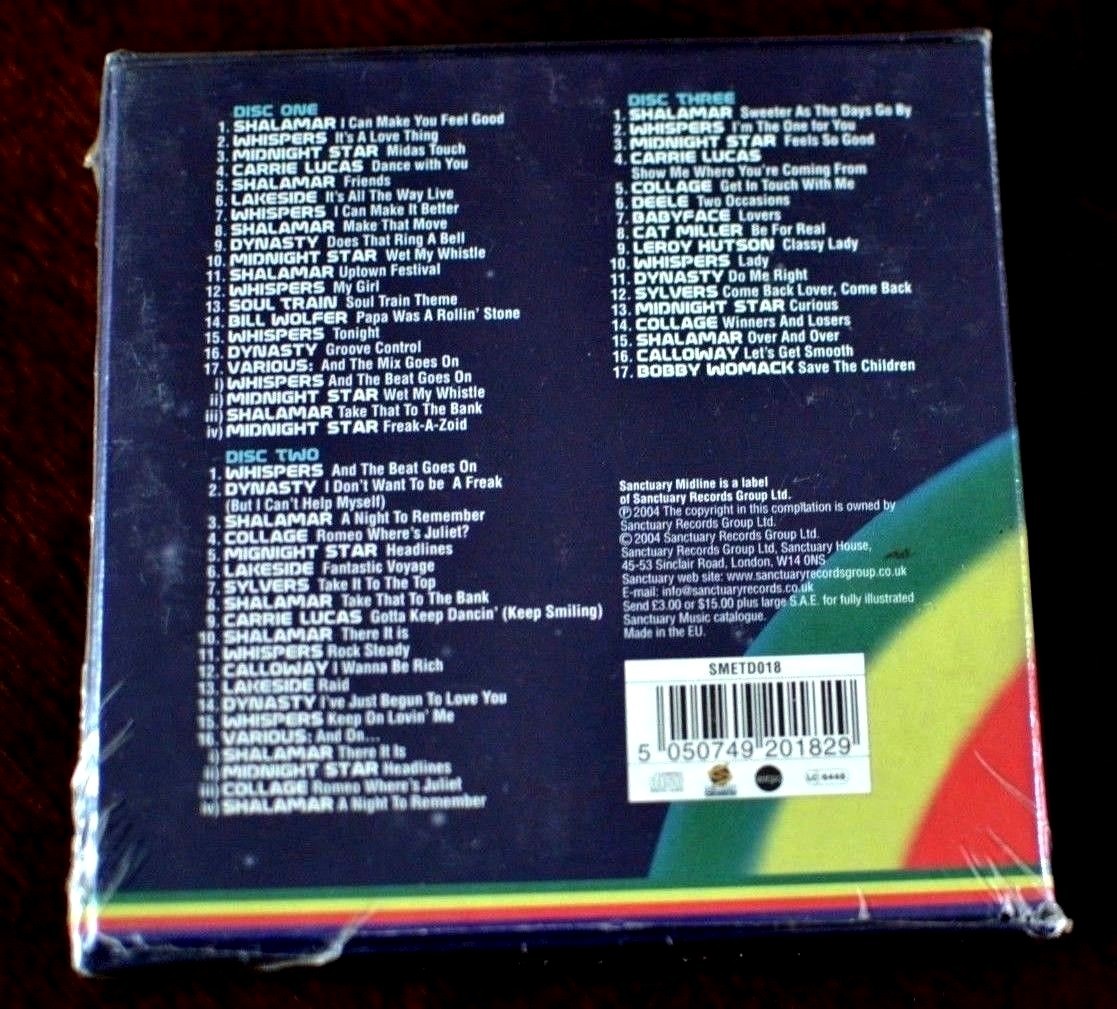 Solar Disco Box Set [Limited] by Lakeside, Shalamar (3CD, 2004 ...