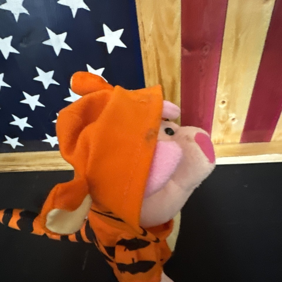 Disney Bounce Around Piglet in Tigger Costume Mechanical Plush Sound ...