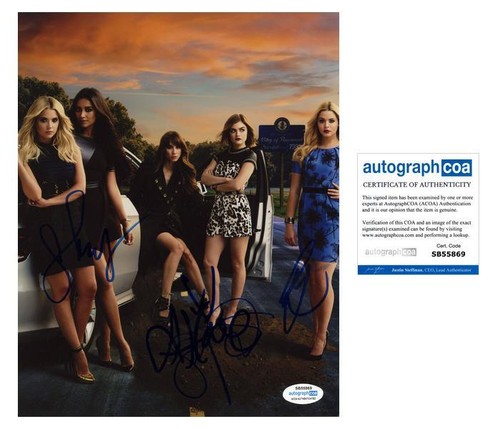 "Pretty Little Liars" Cast AUTOGRAPH Signed 8x10 Photo - Shay Mitchell ...