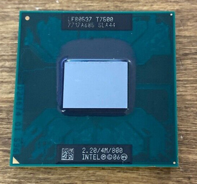 Intel Processor 2.20 / 4M / 800 LF80537 T7500 7717a685 SLA44 - D24674 ...