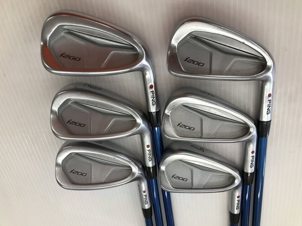 Ping i200 Irons #5-9.W(6Clubs)/CFS/Flex:SR/Orange Dot/Iron set | eBay