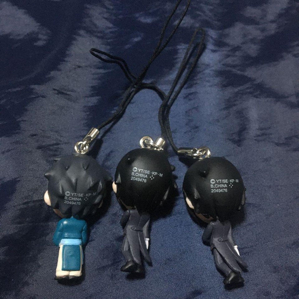 Black Butler Sebastian Lau Figure Strap Goods Set | eBay