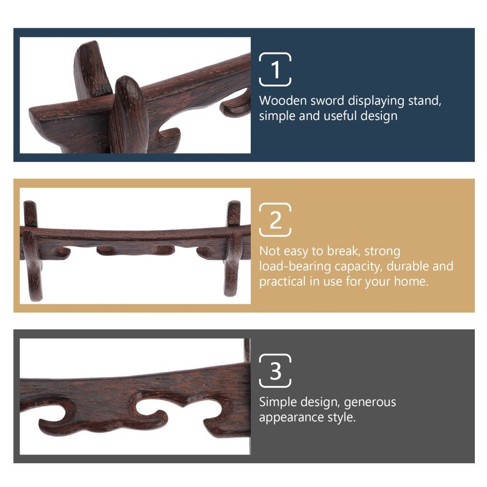 Household Sword Bracket Decorative Sword Stand Desktop Sword Displaying ...