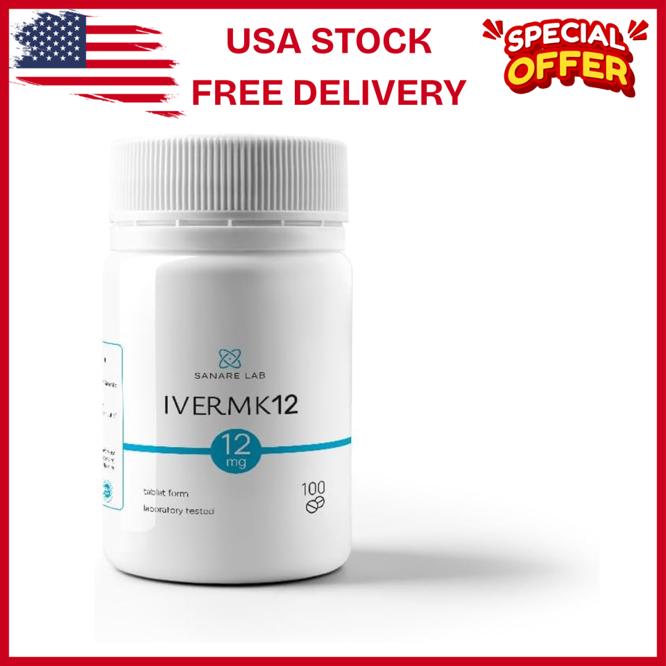Sanare Lab IVERMK 12 mg 100 Tablets | eBay