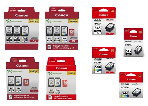 Canon 545 / 546 Original Printer Ink Cartridges for Pixma TR4551 | eBay
