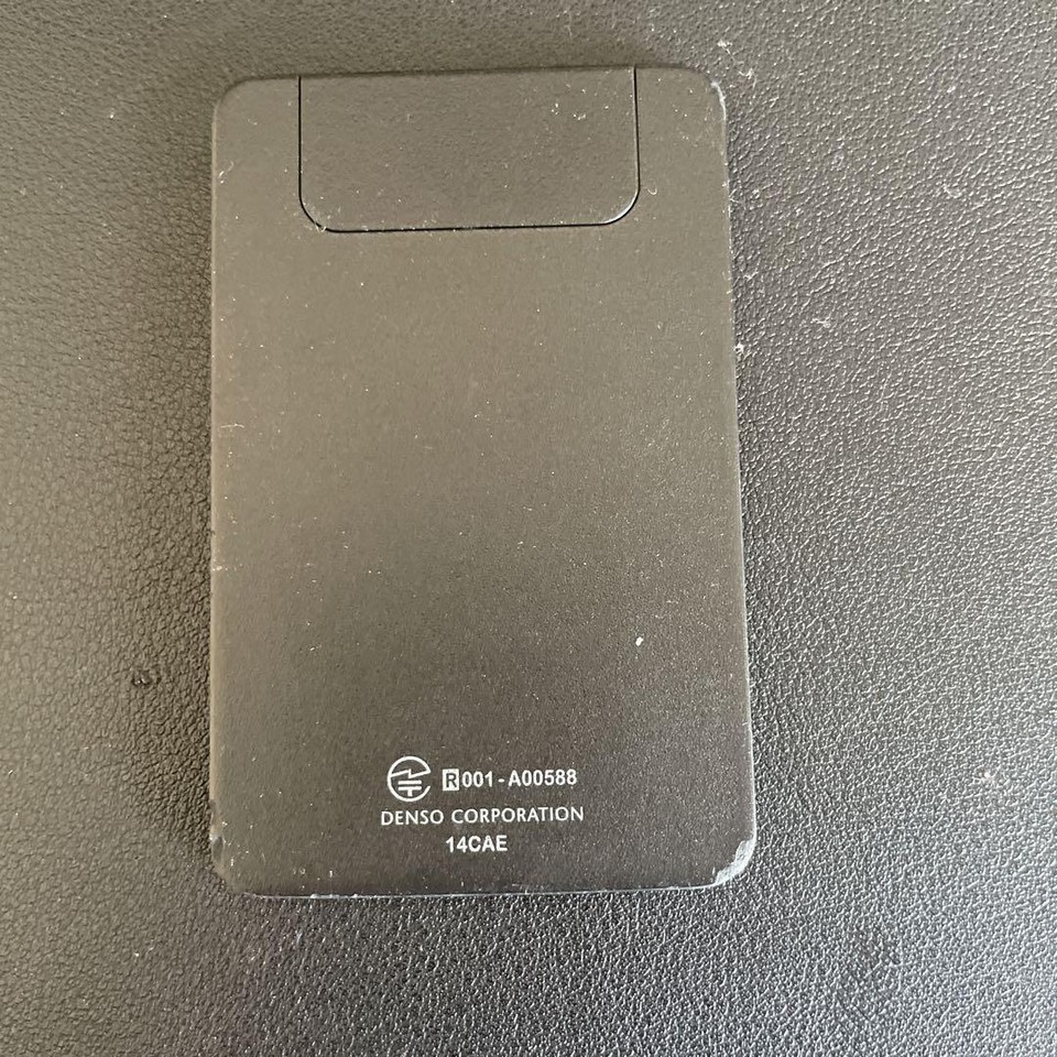 Toyota Card Smart Key OEM Used for Harrier 60 Late Entry Model DENSO ...