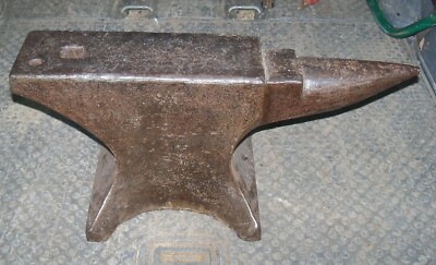Rare Isaac Hill, Birmingham, England, Blacksmith Horn Anvil 160 LB, Pre ...
