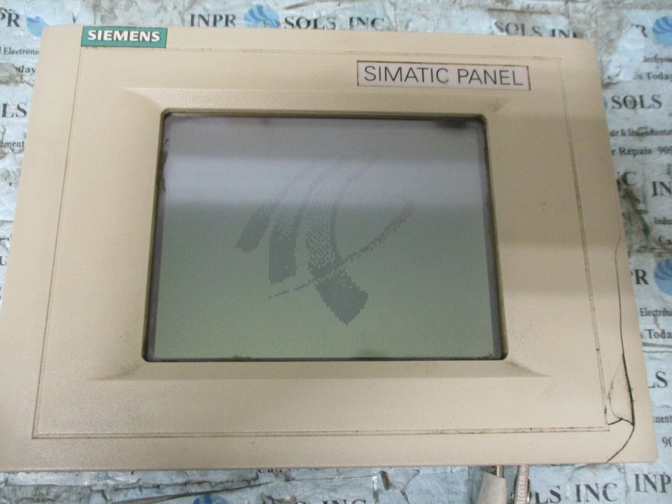 Siemens 6AV6 545-0BC15-2AX0 Simatic Touch Panel TP 170B Color 24VDC ...