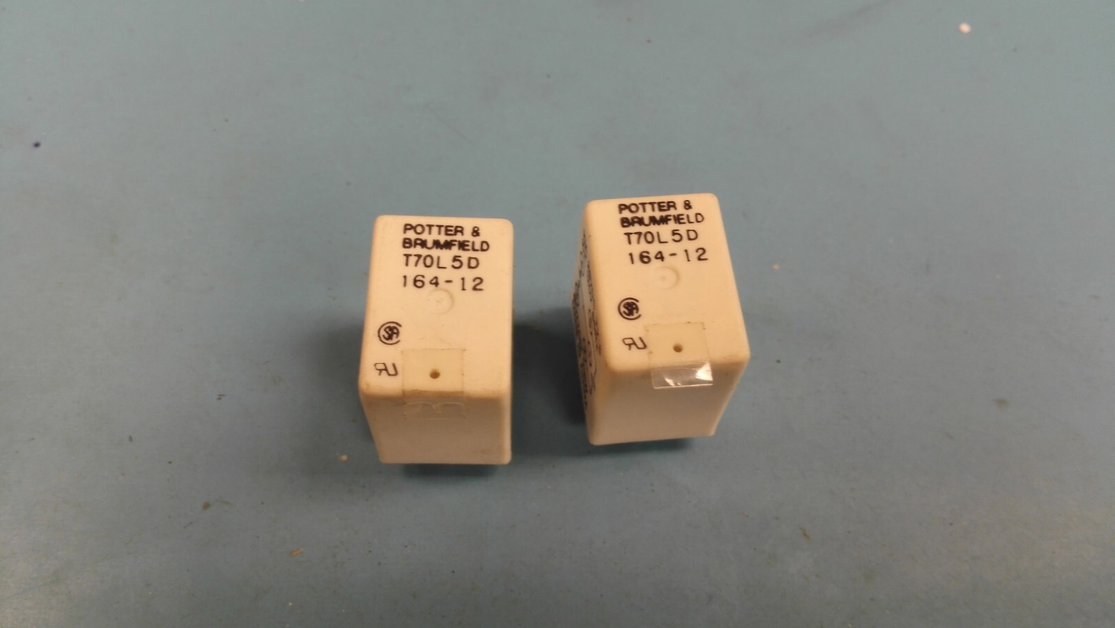 ( 2 PCS ) POTTER & BRUMFIELD Relay SPDT 12VDC 10A T70L5D 164-12 New | eBay