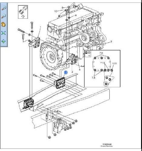 Engine Mount Volvo VN VNL D12 Engine 20399992 20399980 for sale online ...