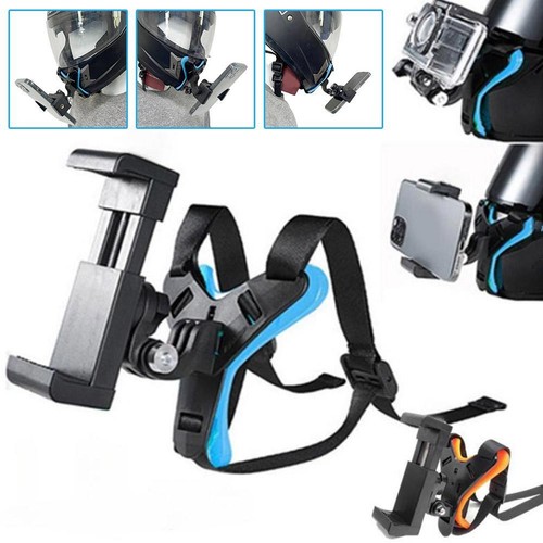 Phone Holder Motorcycle Helmet Chin Strap Mount for GoPros Camera ...