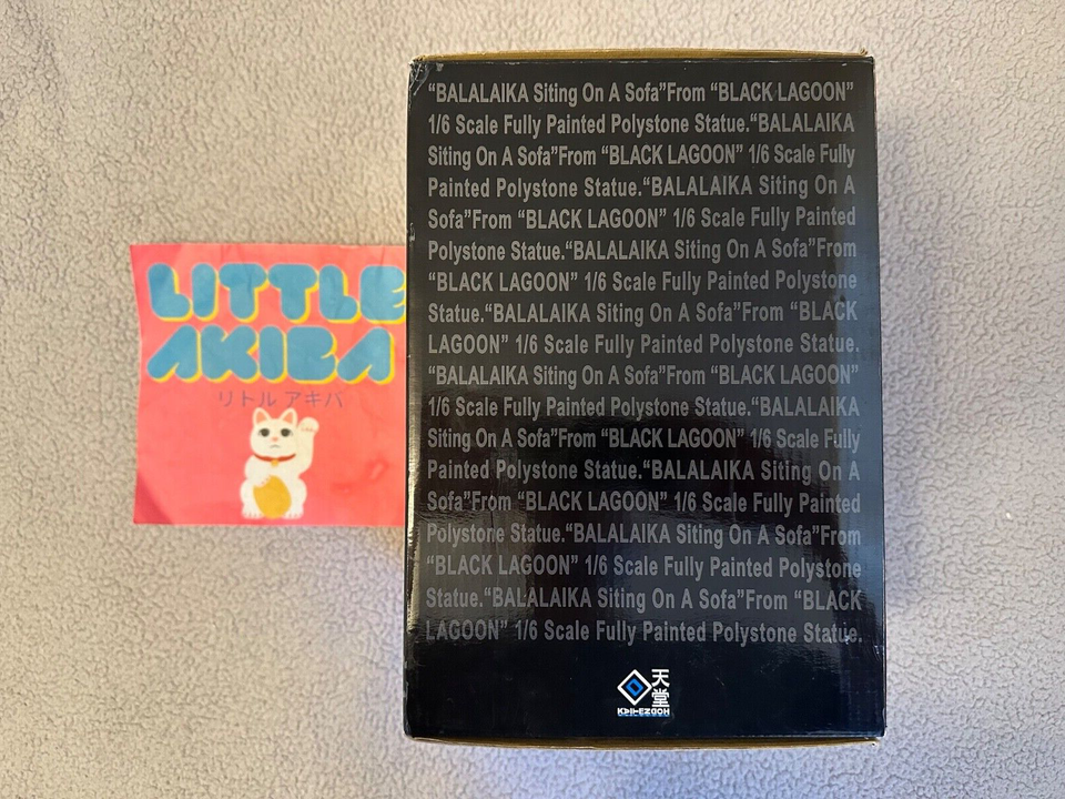 Black Lagoon Balalaika 1/6 Anime Figure Kaitendoh Limited Edition ...