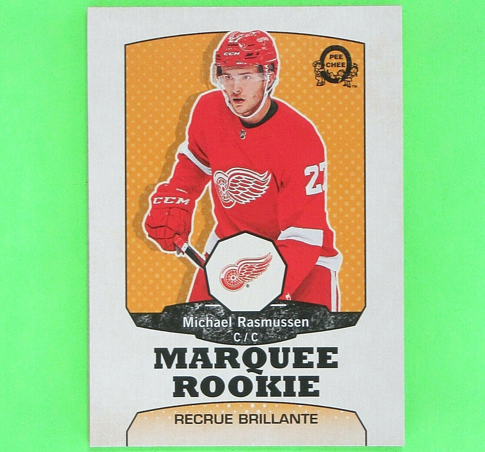 MICHAEL RASMUSSEN 2018-19 ROOKIE OPC RETRO #640 Detroit Red Wings | eBay