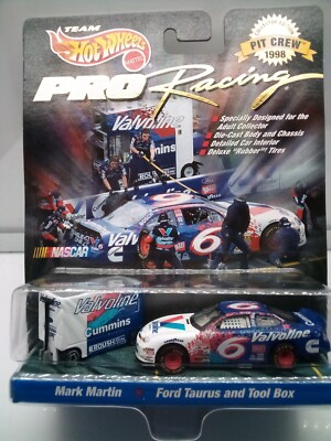 Hot Wheels Pro Racing NASCAR / Ford Taurus Tool Box - Valvoline 6 - Mark Martin | eBay Australia