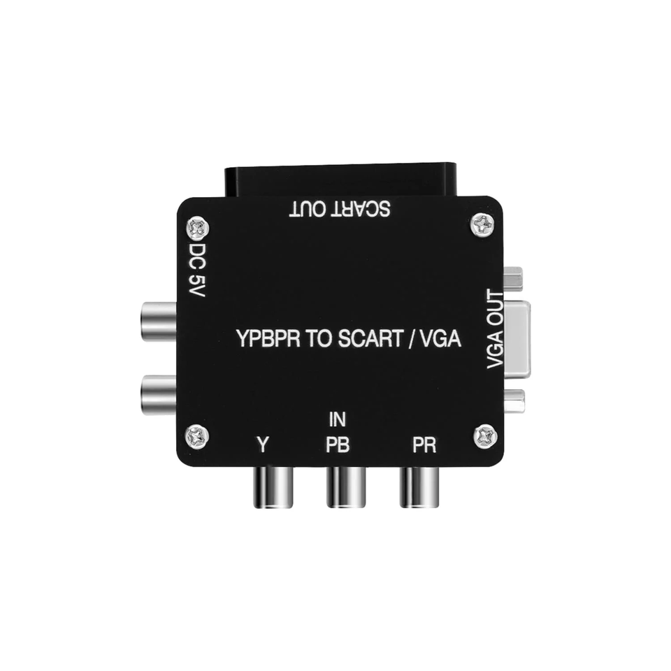 Component YPbPr to RGBS/VGA Converter for Retro Game Console/Set-top ...