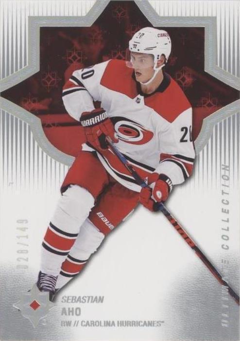 2018-19 Upper Deck Ultimate Collection - Sebastian Aho #32 /149 for ...