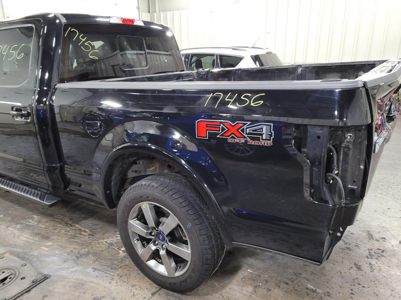 2015-2020 FORD F150 DRIVER SIDE REAR QUARTER PANEL BLACK 6'6 BED W/WHL ...
