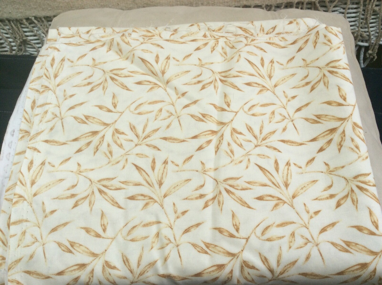 “Wheat” pattern 100 % cotton quilting fabric 2yds | eBay