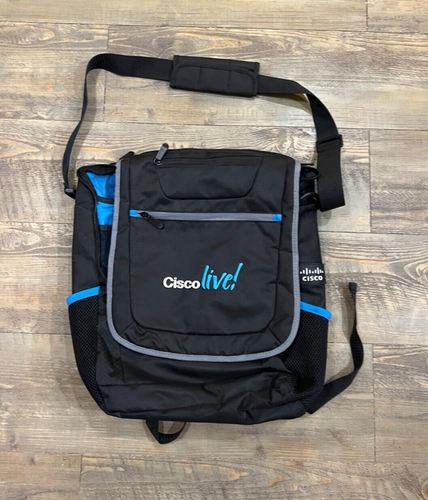 Cisco Systems LIVE! Logo Backpack - High Quality Commuter Padded | eBay