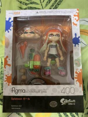 figma Splatoon Inkling Girl PVC Action Figure 400 GOOD SMILE COMPANY ...