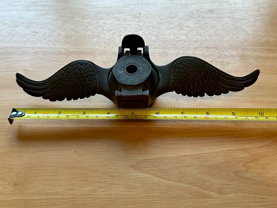 RARE VINTAGE Accessory Eagle Wings Radiator Cap Ford Model A T Boyce ...