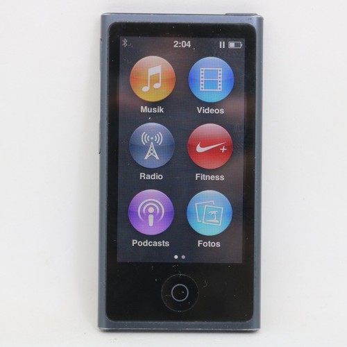 Apple iPod nano 7. Generation Graphit (16GB) MP3 Player / Bluetooth ...