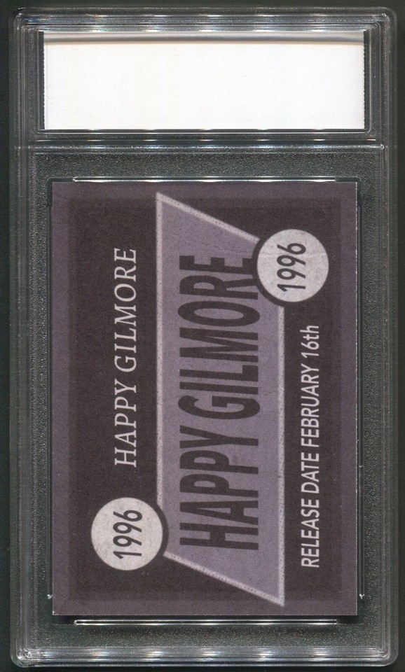 Custom 1996 Happy Gilmore Movie Trading Card Adam Sandler As Happy ...