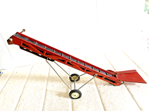 Vintage Ertl True Scale Portable Hay Grain Farm Toy Elevator Pressed ...