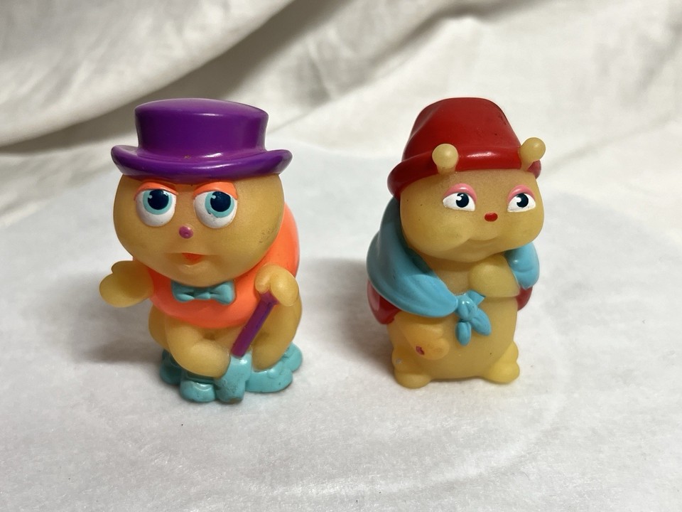 Lot Of 10 -Vintage 80's Glo Worm Glo Friends Glow in the Dark Bugs ...