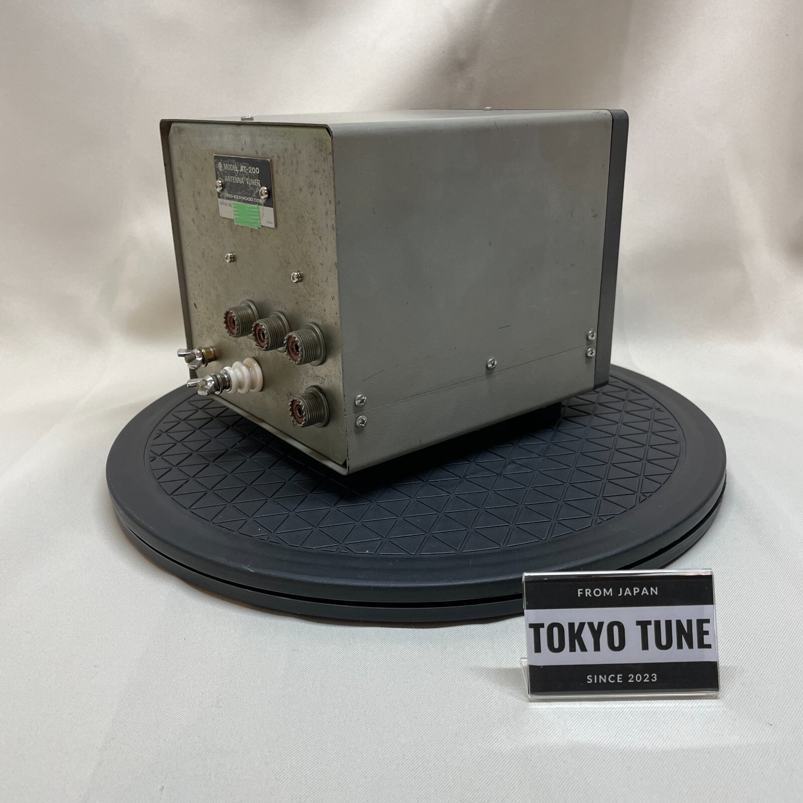 Kenwood TRIO AT-200 Ham Radio Antenna Tuner HF 1.8～28MHz 200W Working ...