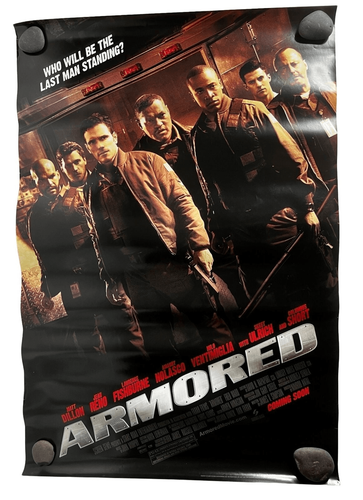 Armored Matt Dillon Original Movie Poster 40" X 27" | eBay