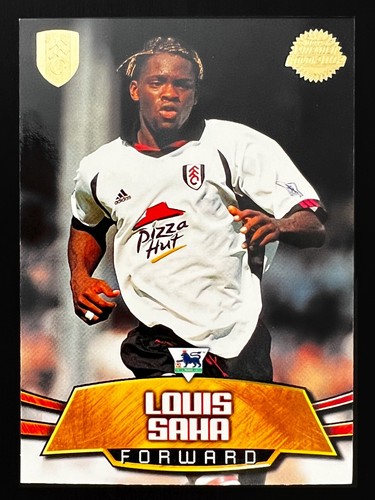 2001-02 Topps Premier Gold Fulham Soccer Card — Louis Saha #F3 | eBay