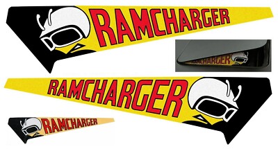 71 72 Mopar Dodge Charger Superbee Ramcharger Door Side Decals BEST ...