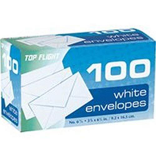Boxed Envelopes, White, Pack of 100 | eBay