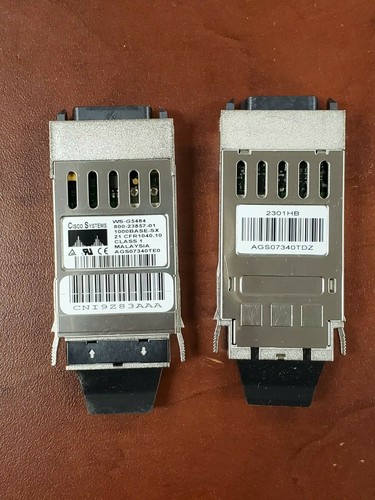 OEM Cisco WS-G5484 1000Base-Sx Gigabit Interface Converter Gbic Module ...