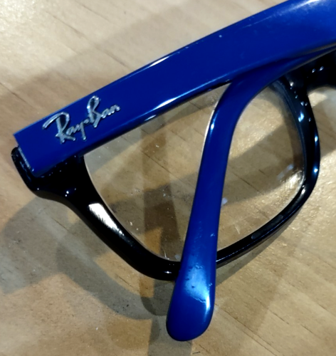 Ray-Ban RB 1531 3748 48 16 130 Youth Eyeglasses with Blue Case for the ...