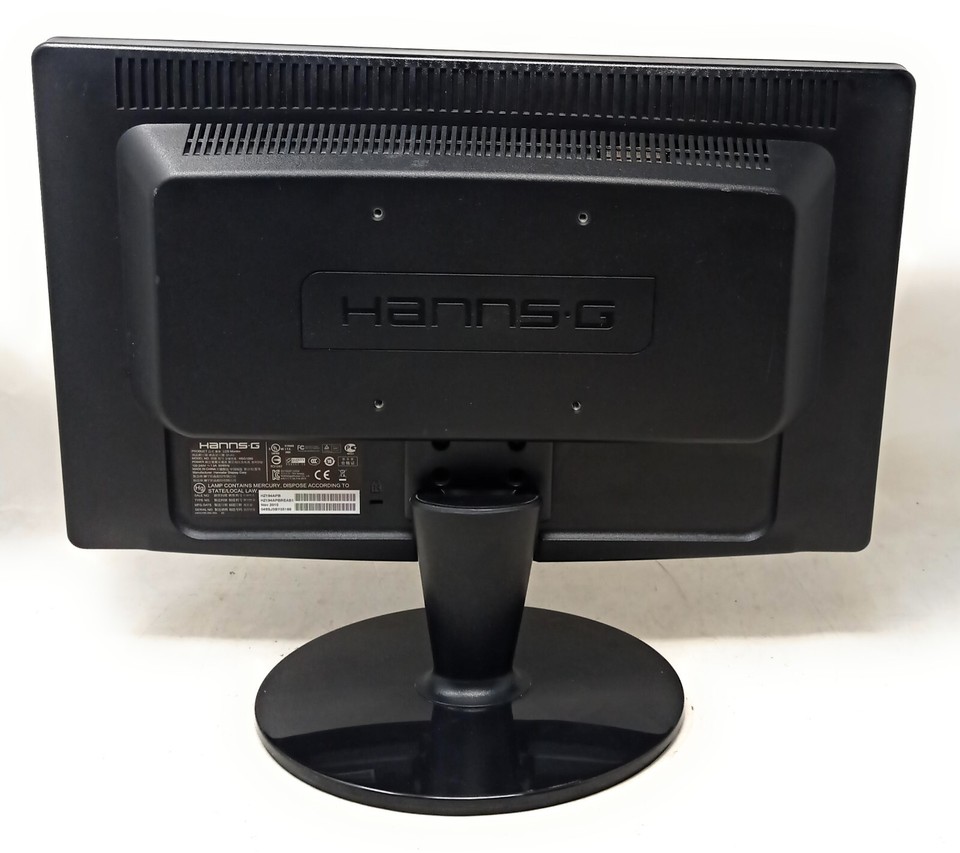 Hanns.G Monitor Hsg1085 18.5" 1366x768 16:9 Black | eBay