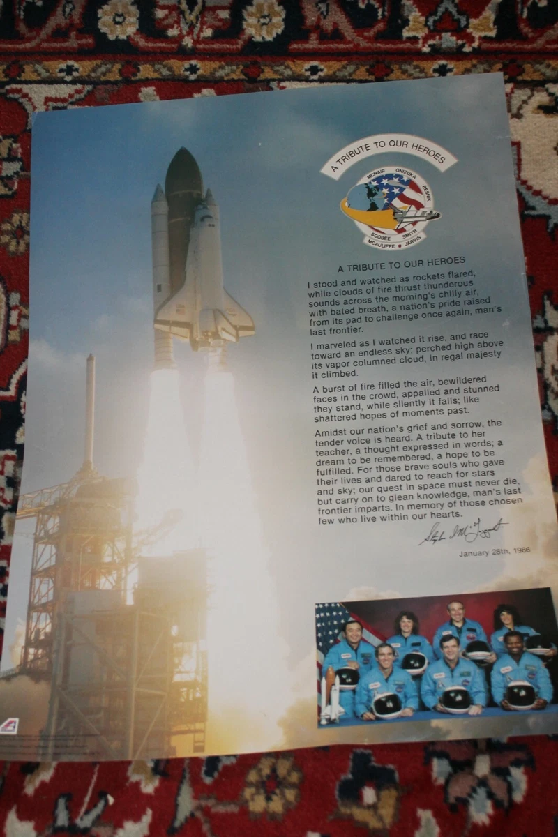 Space Shuttle Challenger Tribute