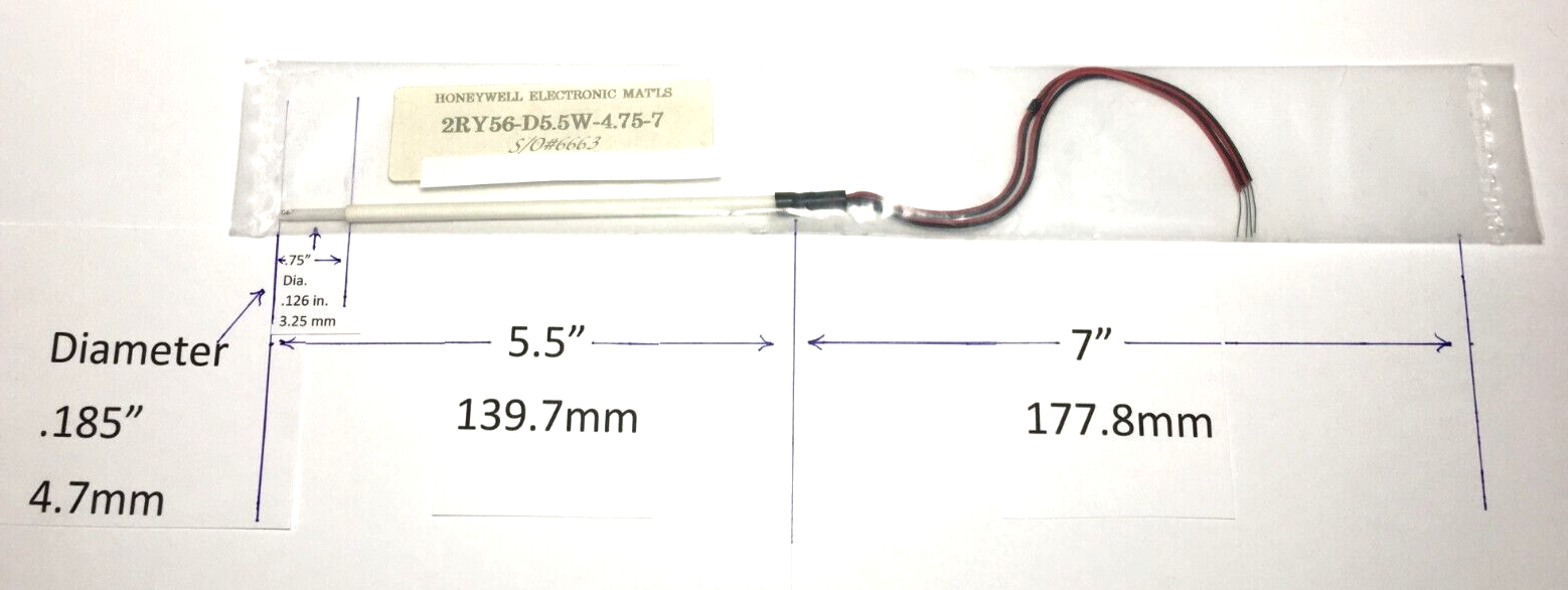 Honeywell Electronic, Type-R, Dual Thermocouple Probe Spike *NEW* NIB ...